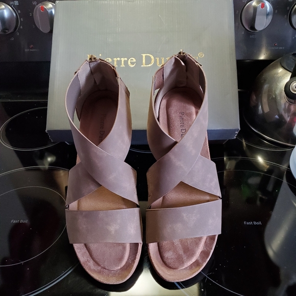 Pierre Dumas | Shoes | Pierre Dumas Kori4 Taupe Sandals | Poshmark